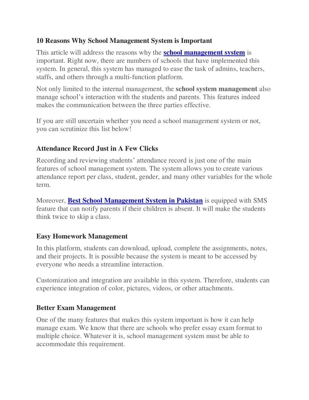 PPT - 10 Reasons Why School Management System is Important PowerPoint ...