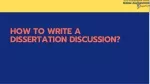PPT - How To Write a Dissertation PowerPoint Presentation, free ...