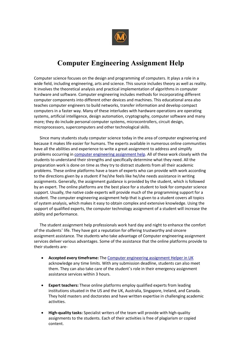 PPT - Computer Engineering Assignment Help PowerPoint Presentation ...