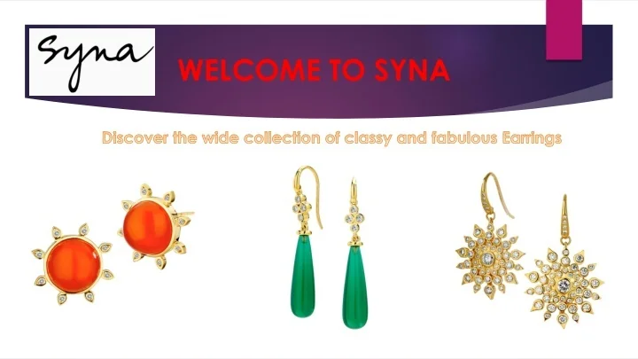 PPT - Syna Jewels | Synajewels | Syna Jewelry | Syna PowerPoint ...