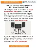 PPT - What to Look for When Selecting a Surround Sound System ...