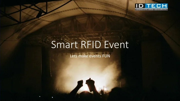 PPT - RFID Wristbands For Conference & Exhibitions Manufacturer | India ...