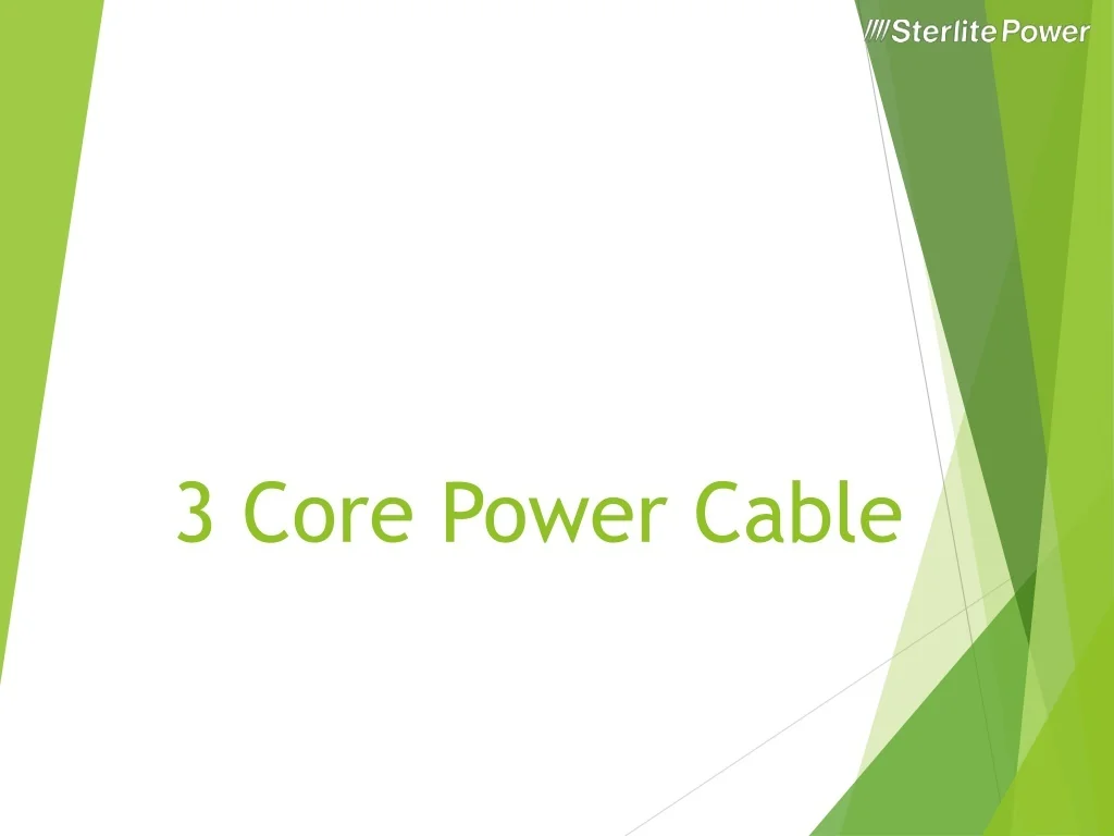 PPT - Medium Voltage Cable PowerPoint Presentation, free download - ID ...