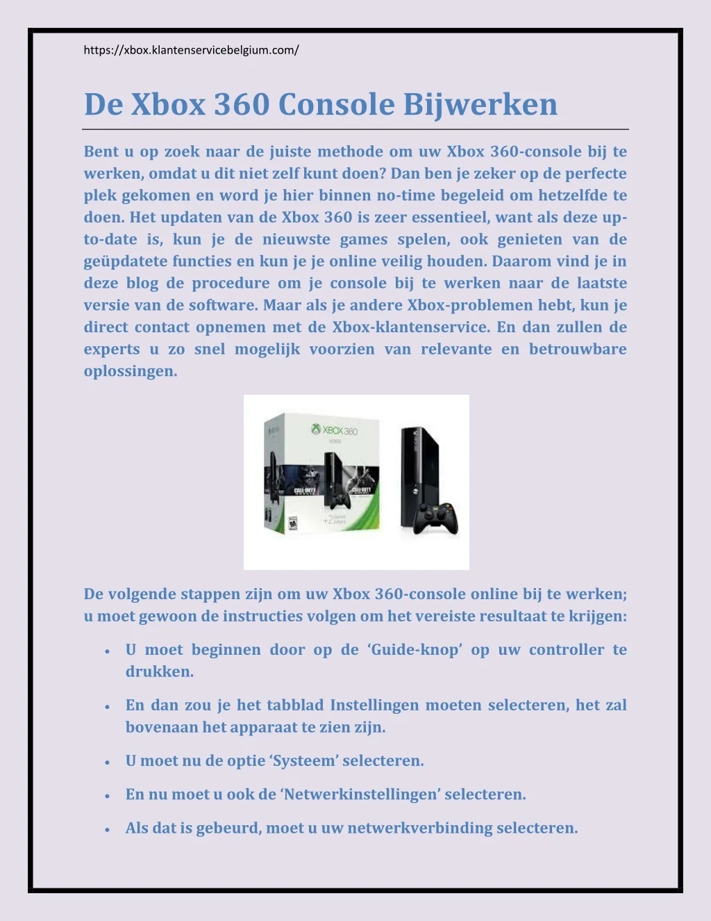 PPT - De Xbox 360 Console Bijwerken PowerPoint Presentation, free download - ID:10122961