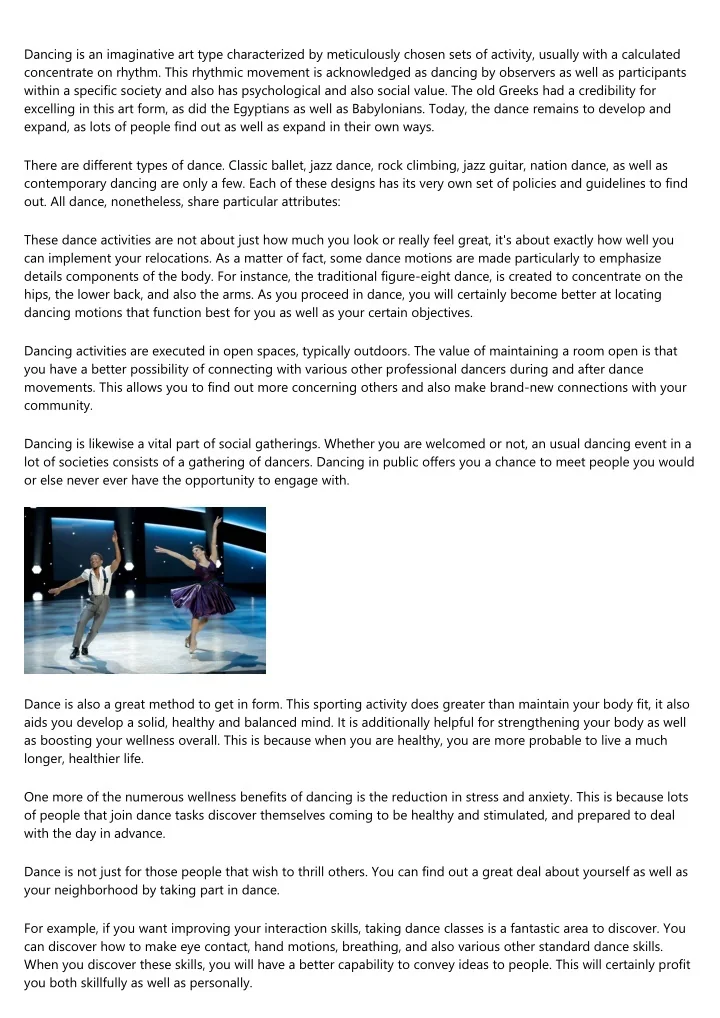 PPT - 9 Signs You're a dance dancelife x Expert PowerPoint Presentation ...