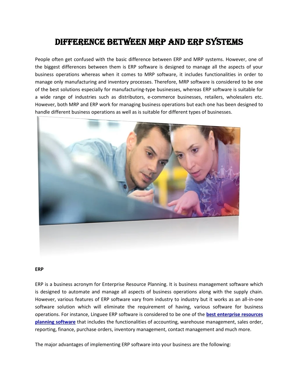 PPT - Difference between MRP and ERP Systems PowerPoint Presentation ...