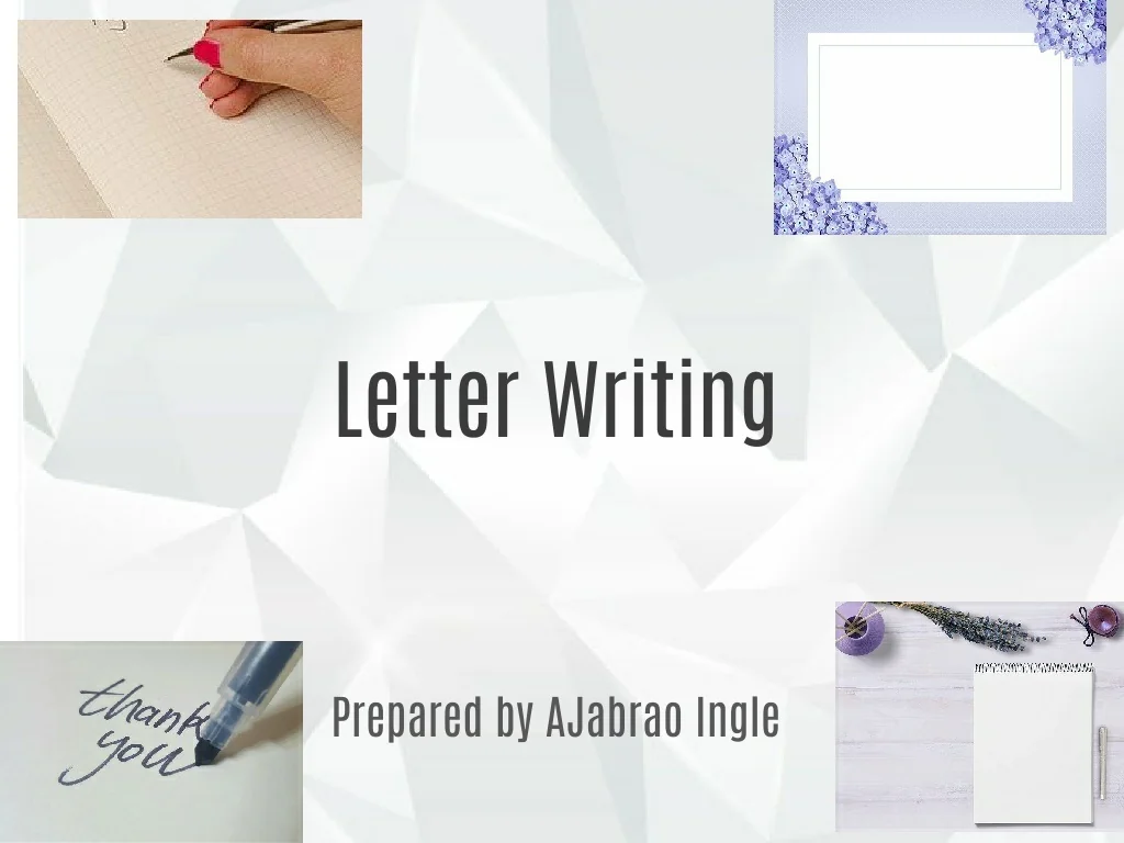 PPT - Letter Writing PowerPoint Presentation, free download - ID:10160581