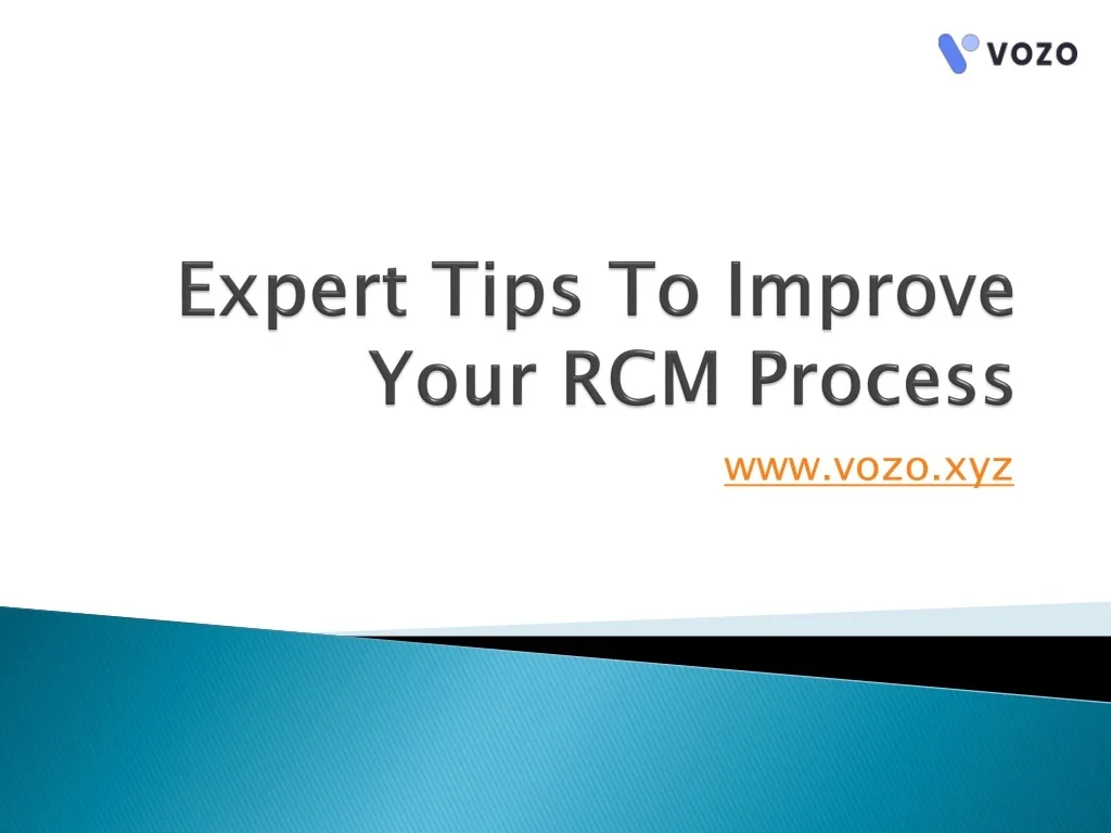 PPT - Expert Tips To Improve Your RCM Process PowerPoint Presentation ...