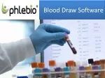 PPT - Blood Collection, Equipment, Additives, and Order of Draw ...