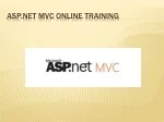 PPT - ASP.NET MVC Introduction Training PowerPoint Presentation, free ...