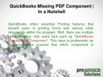 PPT - QuickBooks Missing PDF Component Windows 11 PowerPoint ...