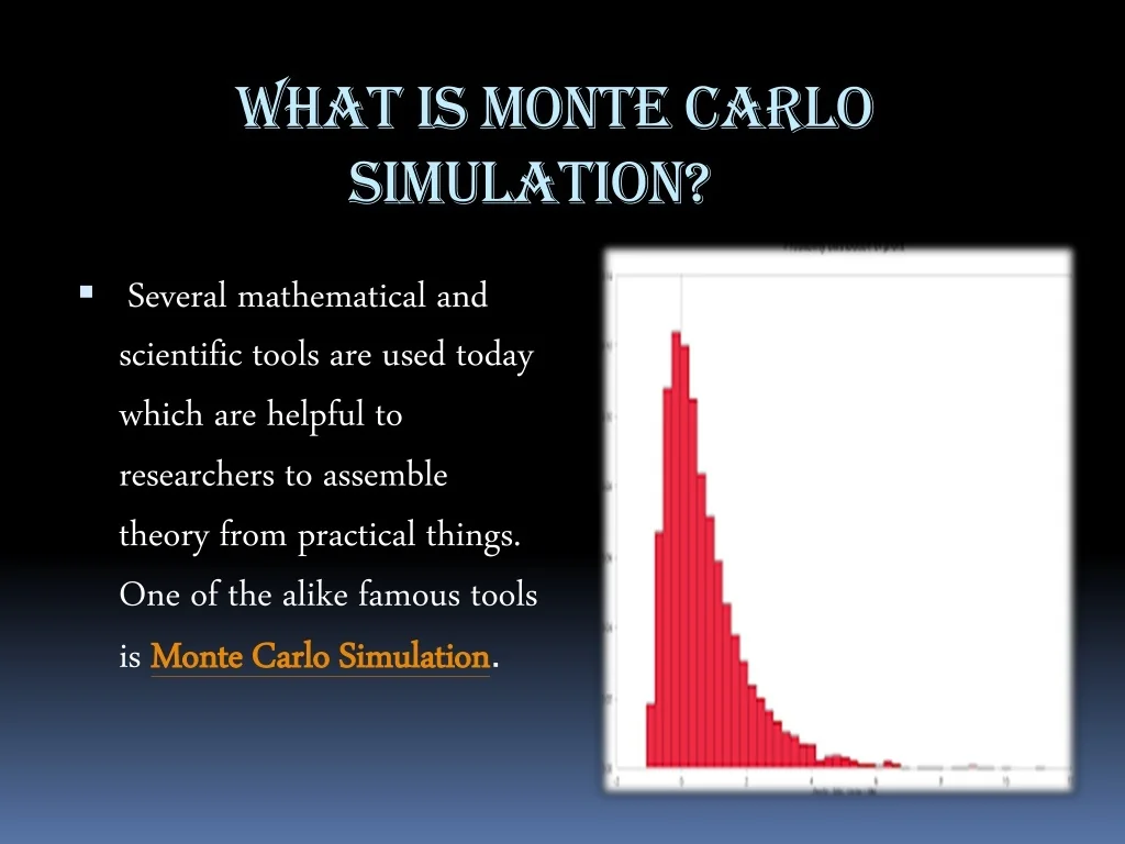 PPT - Monte carlo simulation PowerPoint Presentation, free download ...