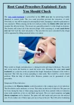 PPT - Root Canal Explained PowerPoint Presentation, free download - ID ...