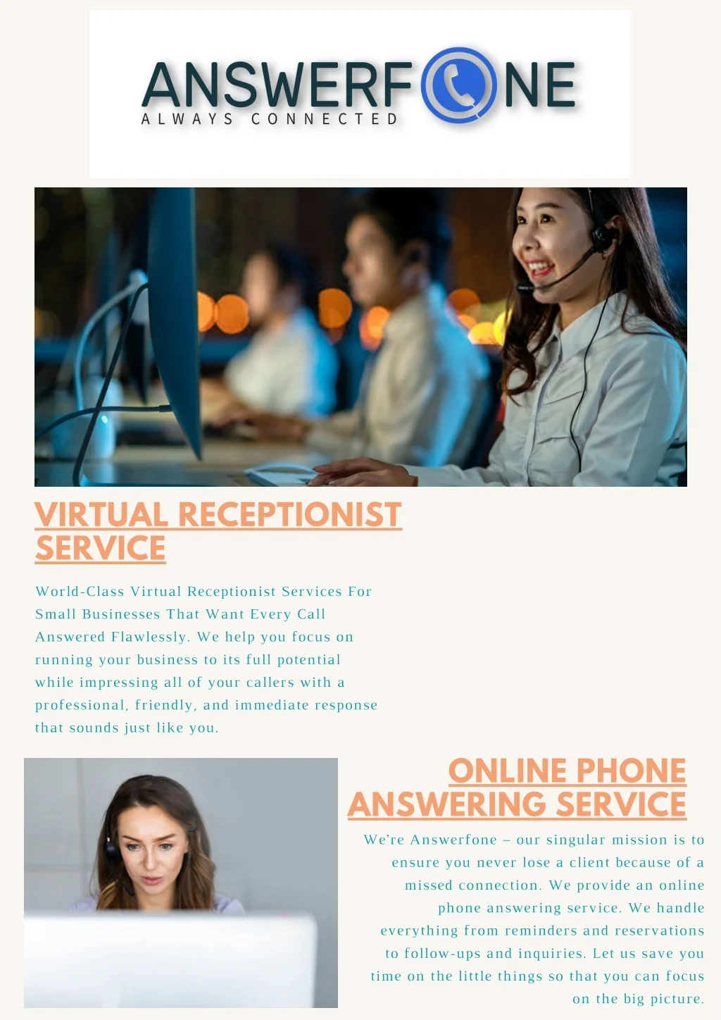 PPT - Answerfone | Virtual Receptionist Service PowerPoint Presentation ...