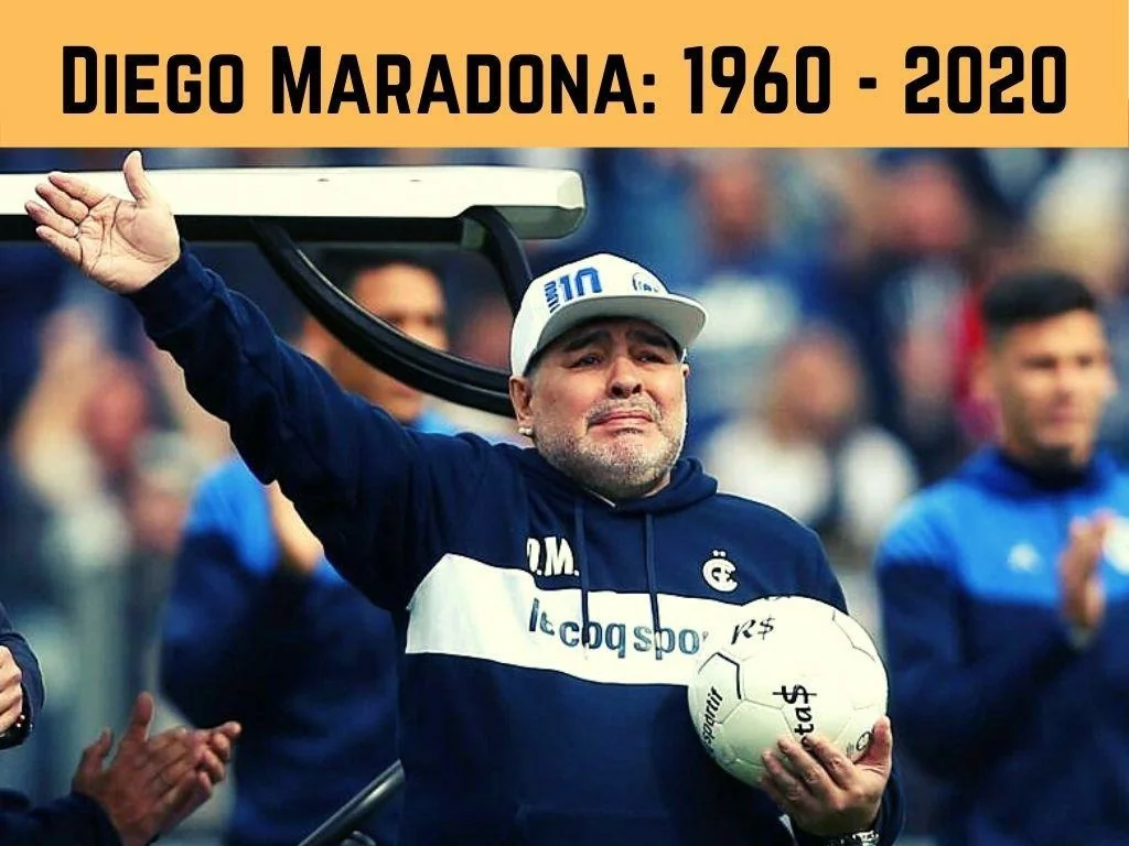 PPT - Diego Maradona: 1960 - 2020 PowerPoint Presentation, free ...