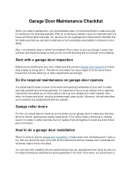 PPT - Garage Door Preventive Maintenance Tips Every Owner Must Know ...