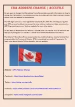 PPT - CRA Address Change | AccuFile PowerPoint Presentation, free ...