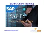 PPT - SAP PS Overview PowerPoint Presentation, free download - ID:9474562