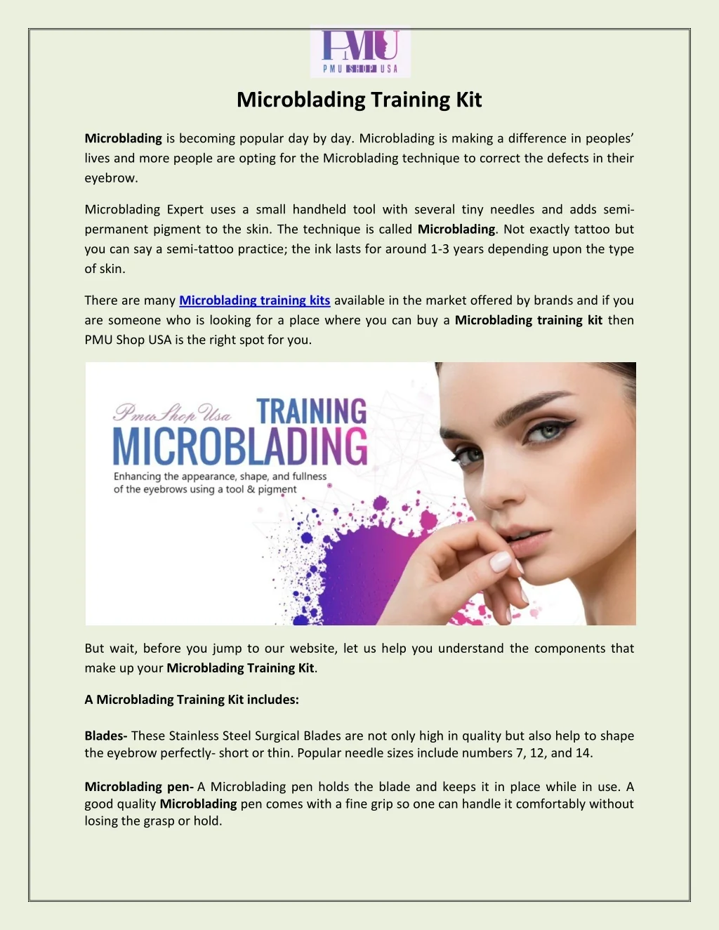 PPT - Microblading Training Kit PowerPoint Presentation, free download ...