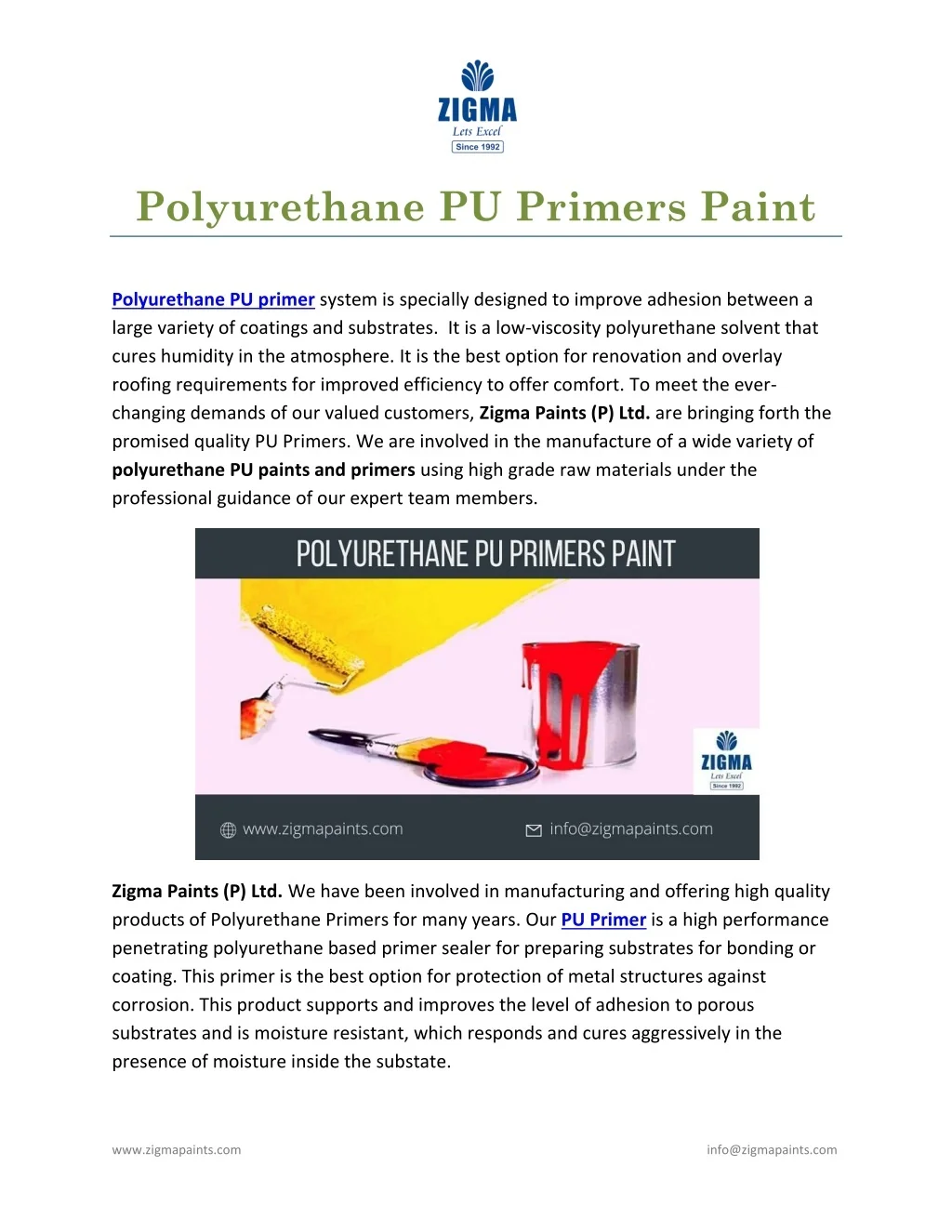 PPT - Polyurethane PU Primers Paint PowerPoint Presentation, free ...