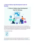 PPT - Strategies to Reduce Mobile App Development Costs PowerPoint ...
