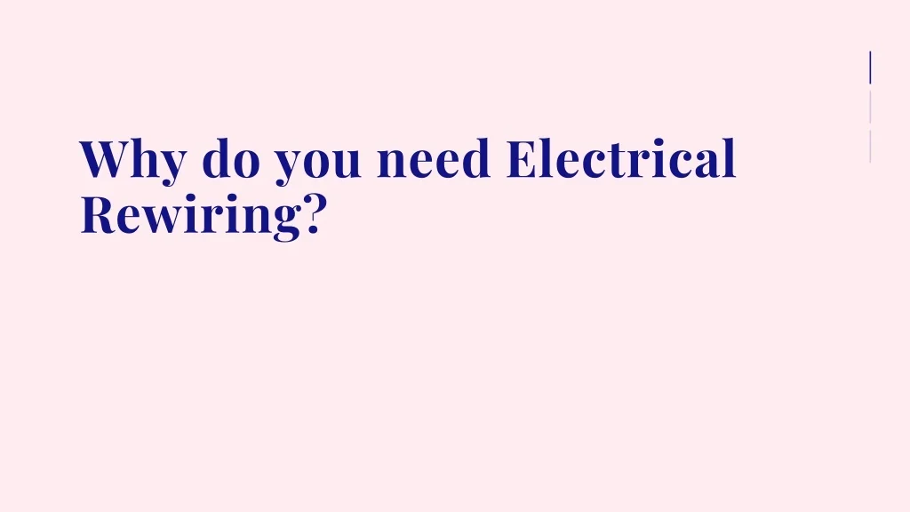 PPT - Electrical rewiring PowerPoint Presentation, free download - ID ...