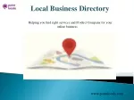 PPT - U.S Local Business Directory PowerPoint Presentation, free ...