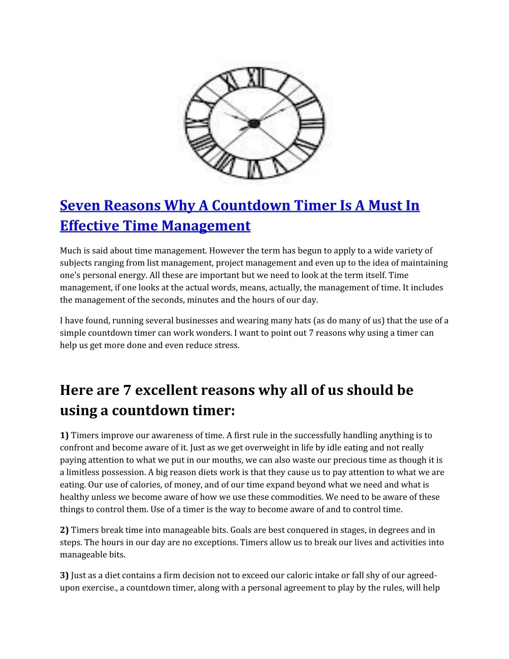 PPT - 10 minute countdown timer with alarm PowerPoint Presentation ...
