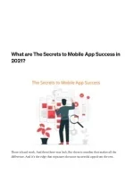 PPT - Measuring the Success of a Mobile App PowerPoint Presentation ...