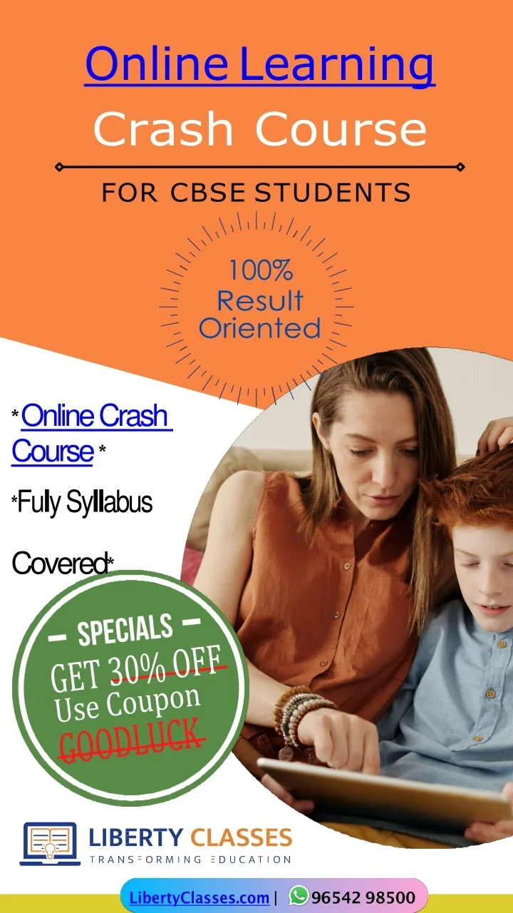 PPT - Online Crash Course for CBSE 9th 12th Class LibertyClasses.com ...