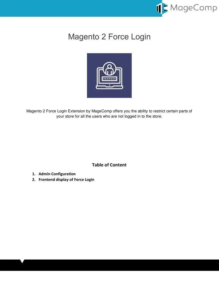 PPT - Magento 2 Force Login PowerPoint Presentation, free download - ID ...
