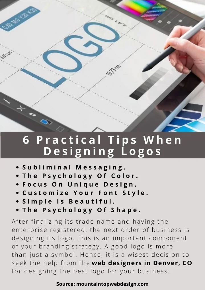 PPT - 6 Practical Tips When Designing Logos PowerPoint Presentation ...