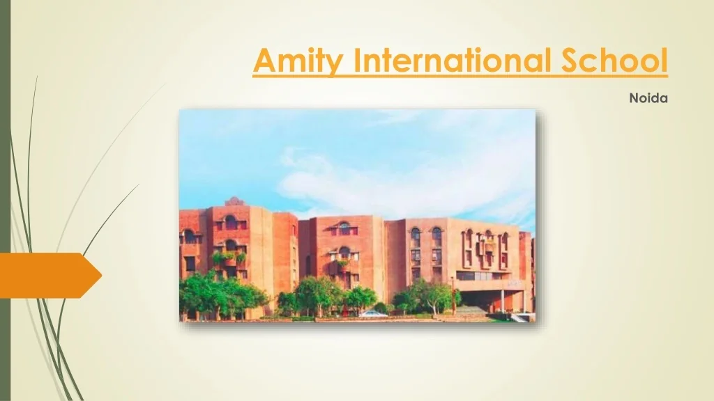 PPT - Amity International School PowerPoint Presentation, free download ...