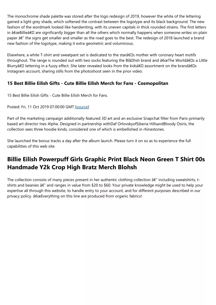PPT - Takashi Murakami X Billie Eilish Melted Blohsh Tee Black ... PPT - Takashi Murakami X Billie Eilish Melted Blohsh Tee Black ...