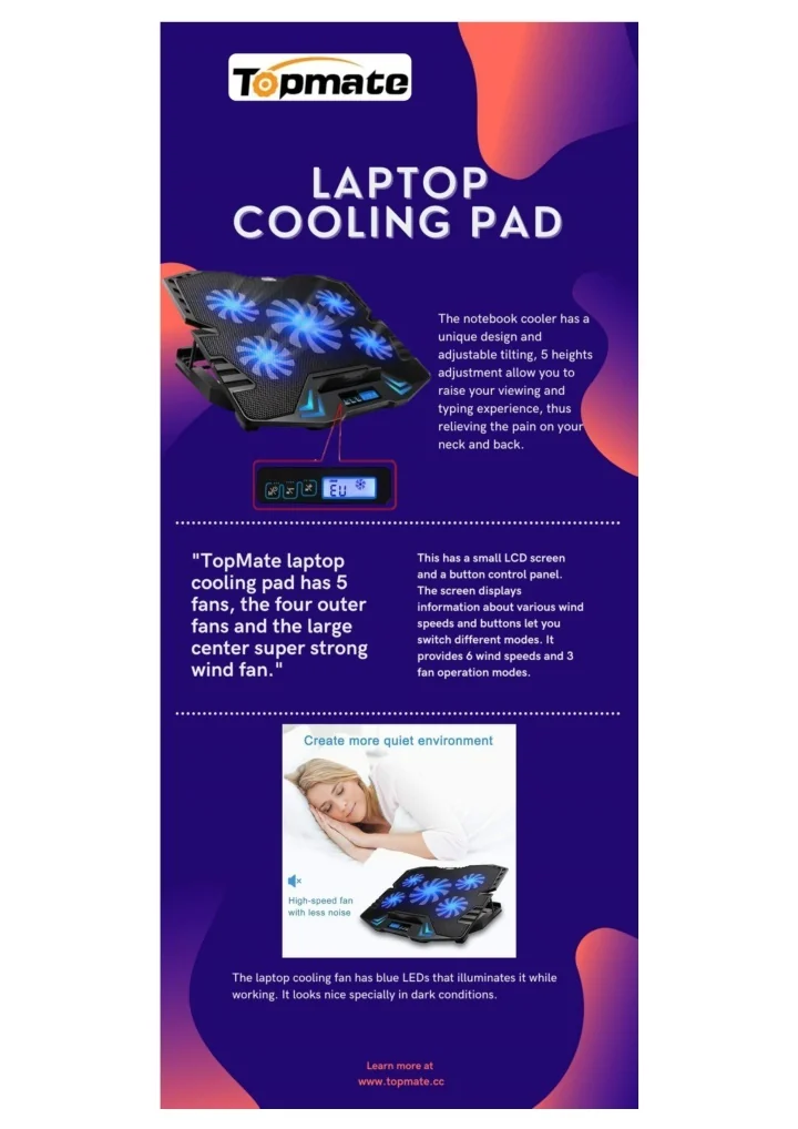 PPT - TopMate C5 Gaming Laptop Cooling Pad. PowerPoint Presentation ...