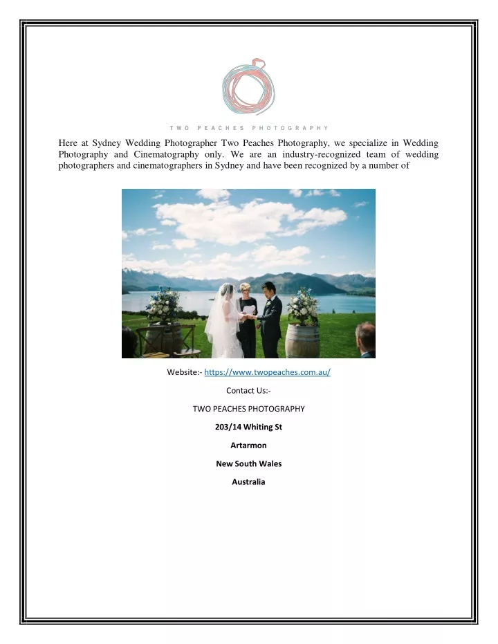 PPT - Hire Best Wedding Photographers Sydney PowerPoint Presentation ... PPT - Hire Best Wedding Photographers Sydney PowerPoint Presentation ...