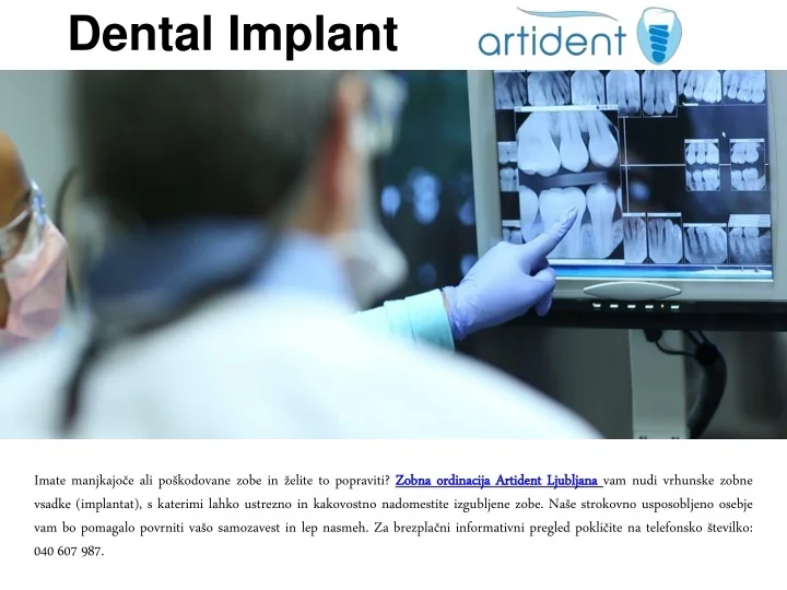 PPT - Dental Implant PowerPoint Presentation, free download - ID:10464780