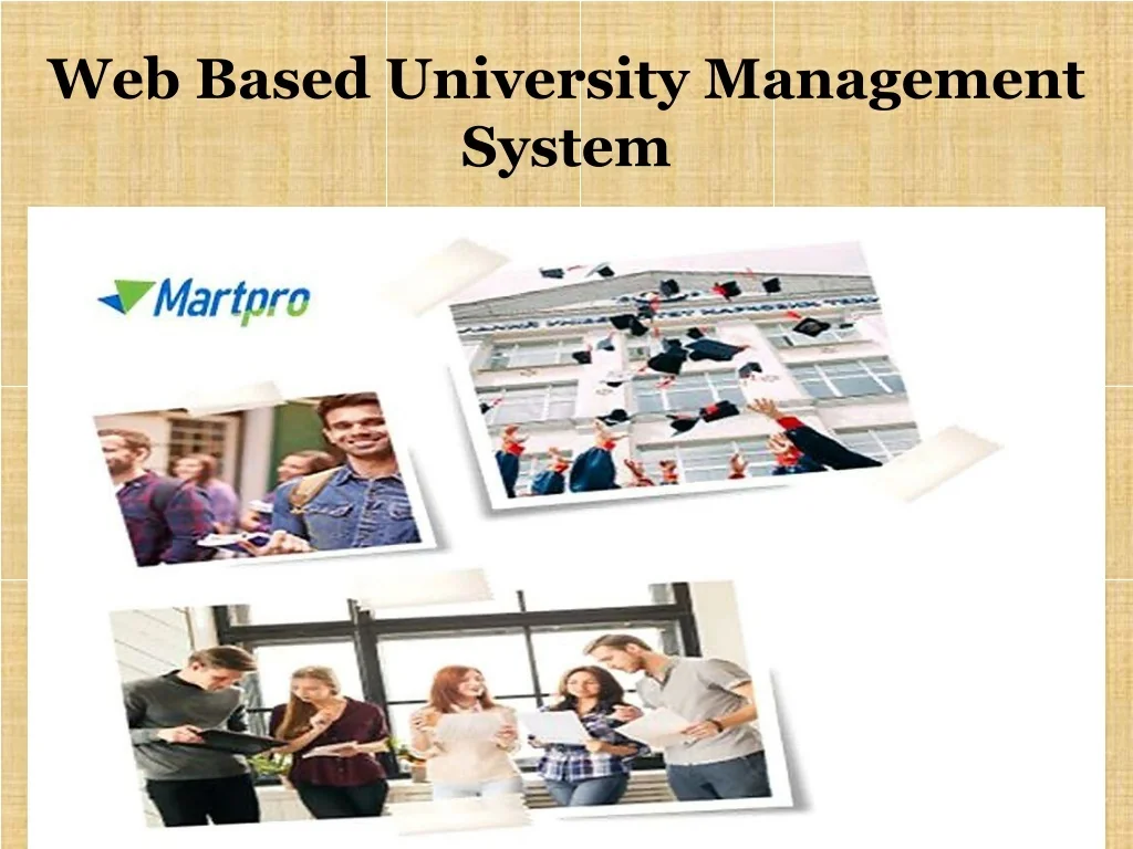 PPT - Web Based University Management System PowerPoint Presentation ...