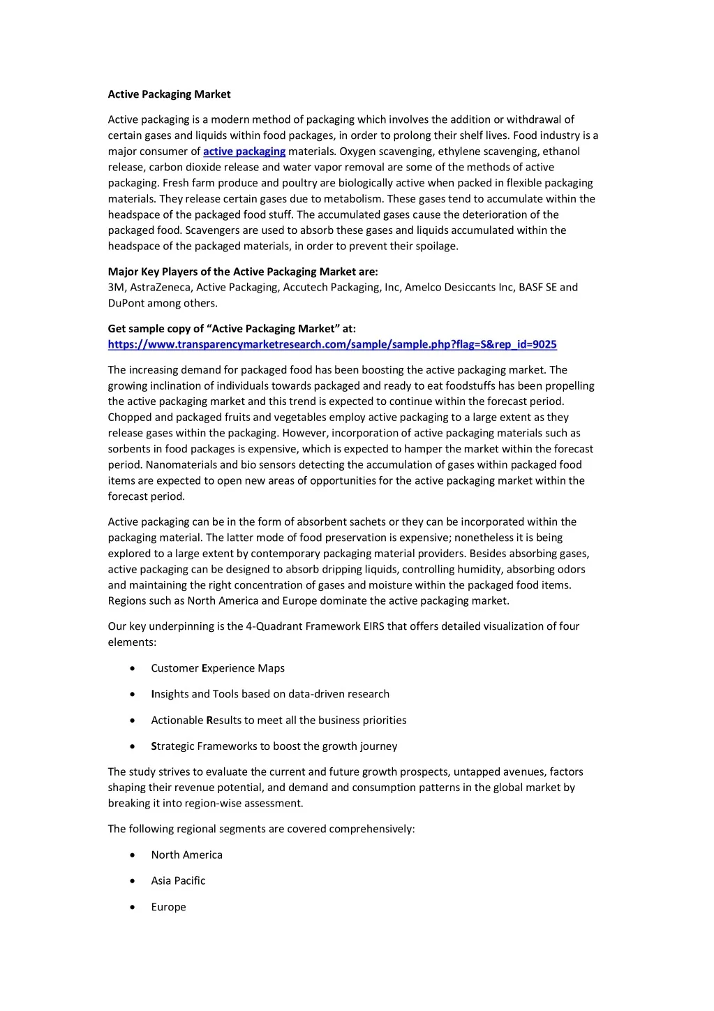 PPT - Active Packaging Market PowerPoint Presentation, free download ...