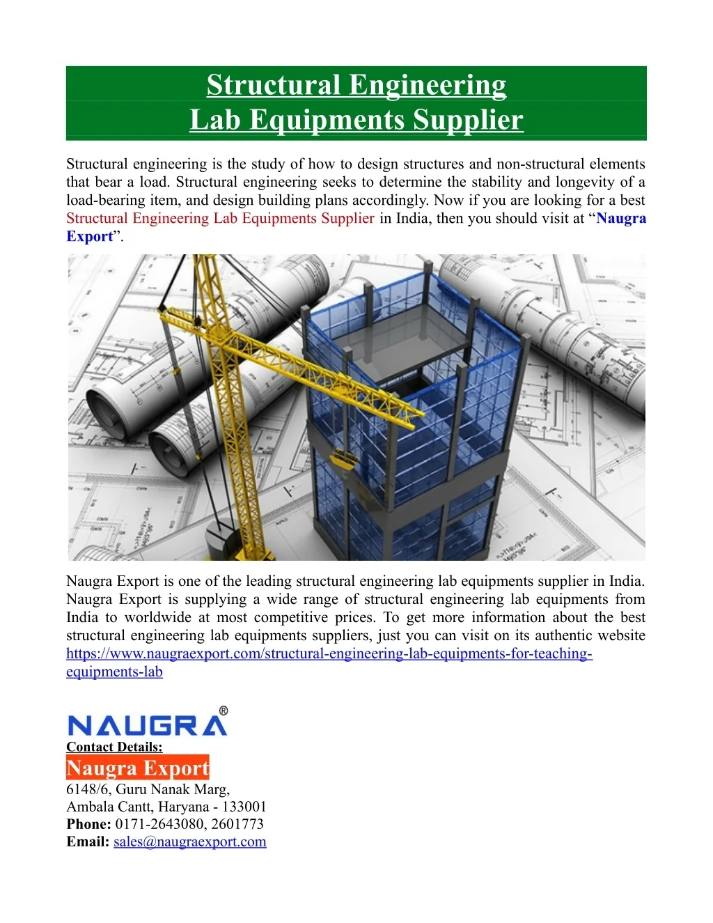 PPT - Structural Engineering Lab Equipments Supplier PowerPoint ...