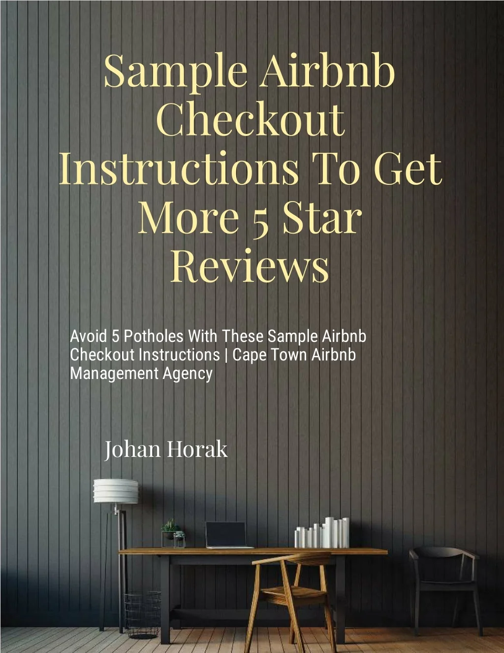 PPT - Sample Airbnb Checkout Instructions PowerPoint Presentation, free ...