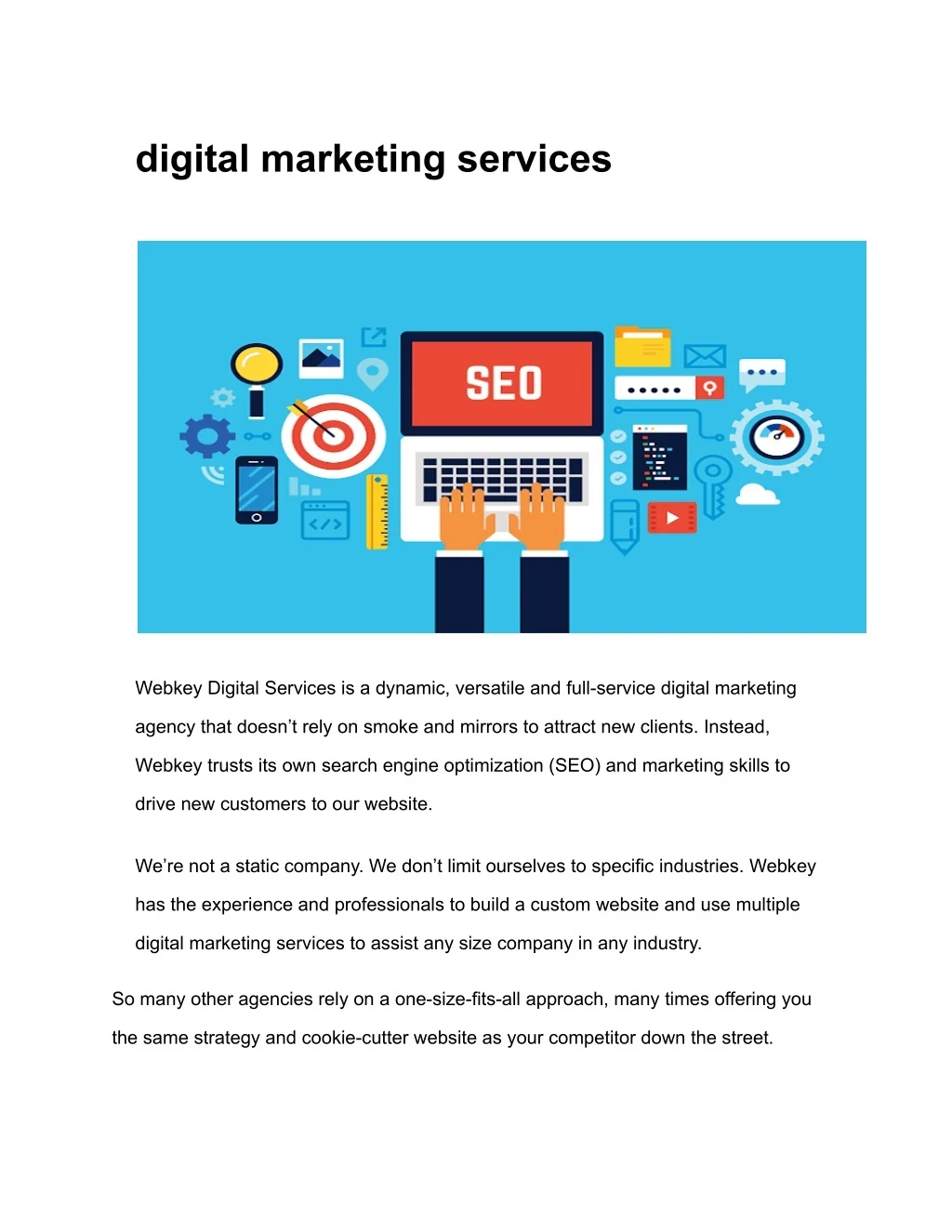 PPT - digital marketing services PowerPoint Presentation, free download ...