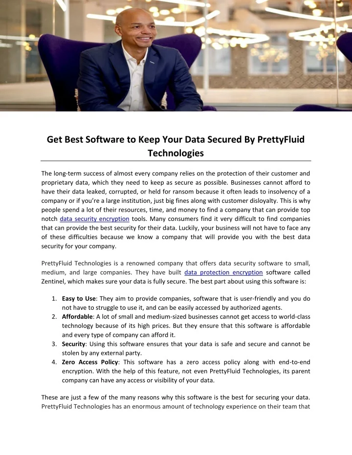 PPT - Get Best Software to Keep Your Data Secured By PrettyFluid ...
