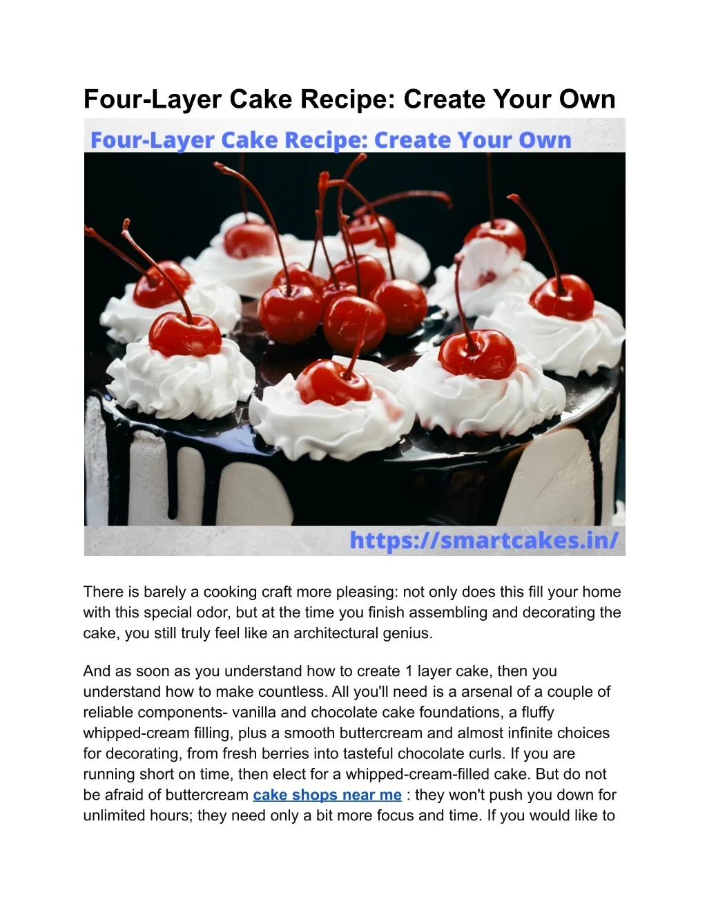 PPT - Four-Layer Cake Recipe_ Create Your Own PowerPoint Presentation ...