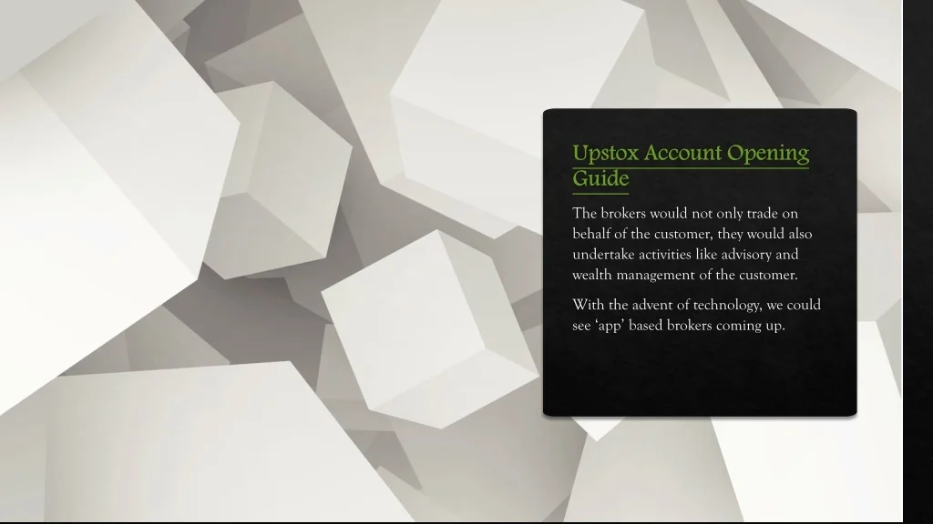 PPT - upstox-opening-guide PowerPoint Presentation, free download - ID:10532192