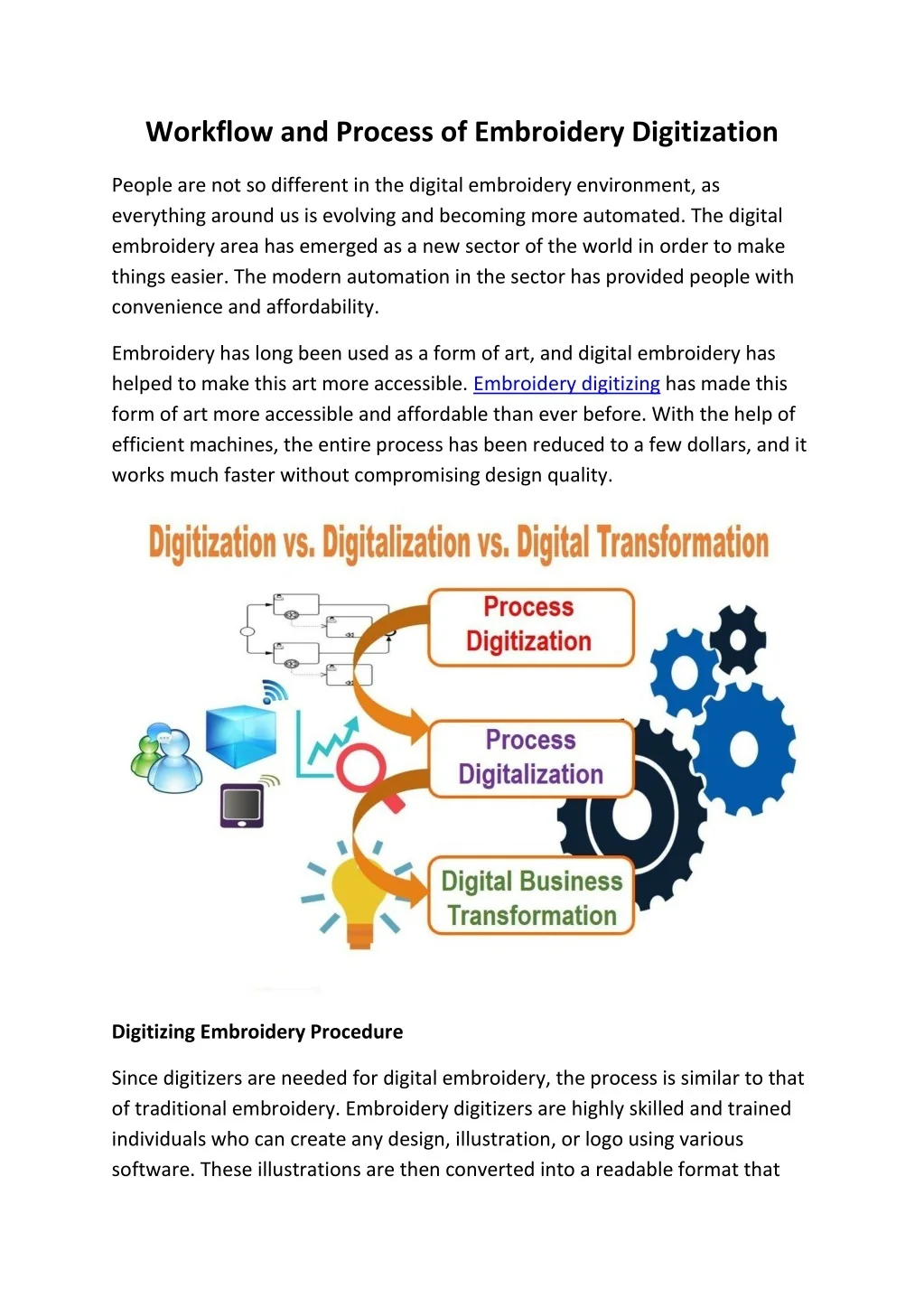 PPT - Workflow and Process of Embroidery Digitization PowerPoint ...