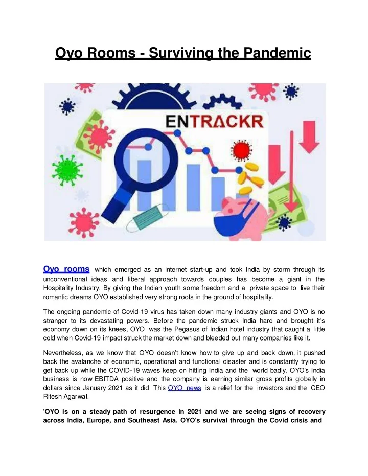 PPT - Oyo Rooms - Surviving the Pandemic PowerPoint Presentation, free ...