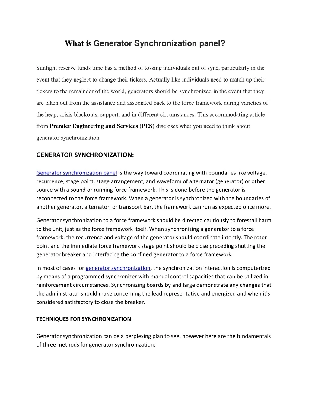 PPT - What is Generator Synchronization panel PowerPoint Presentation ...