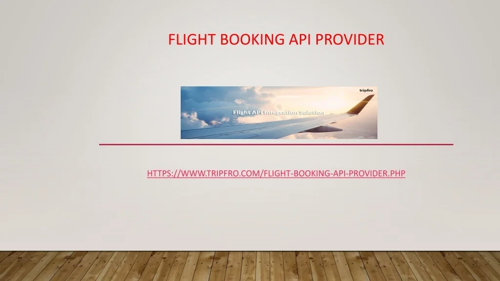 PPT - Flight Booking API Provider PowerPoint Presentation, free ...