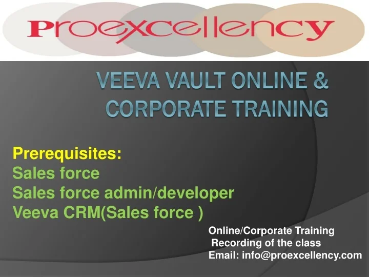 PPT - Veeva Vault online & corporate training PowerPoint Presentation ...